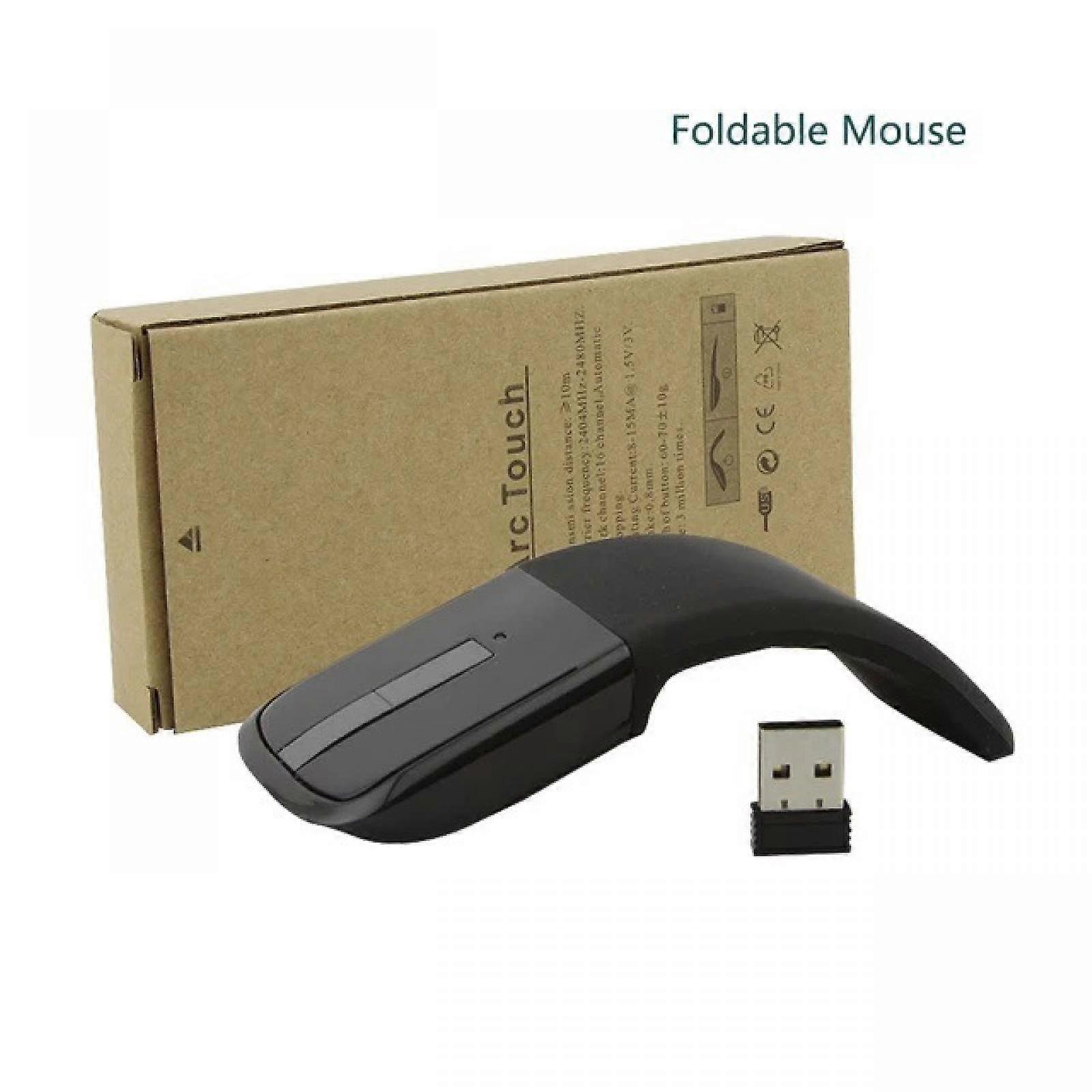 Wireless Mouse Foldable Folding Mice for Microsoft Laptop PC Mac -GSL ...