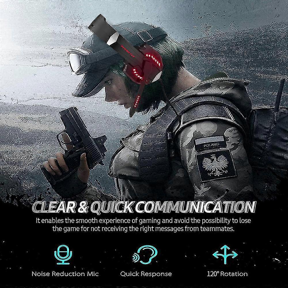 Python Fly G9000pro Gaming Headset With Noise Isolating 120-degree ...