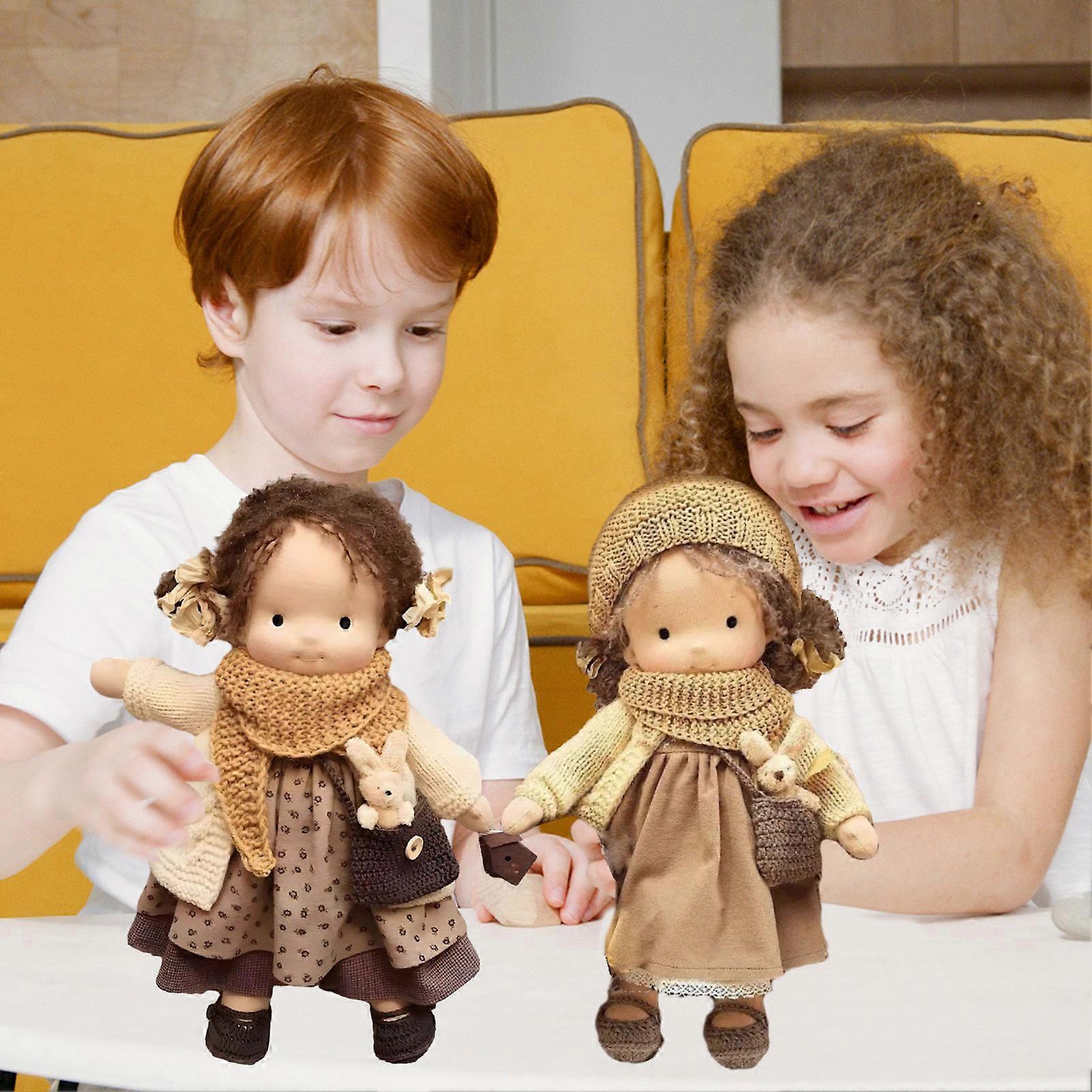 Waldorf Doll Handmade, Handmade Waldorf Doll, Vintage Crocheted Doll ...