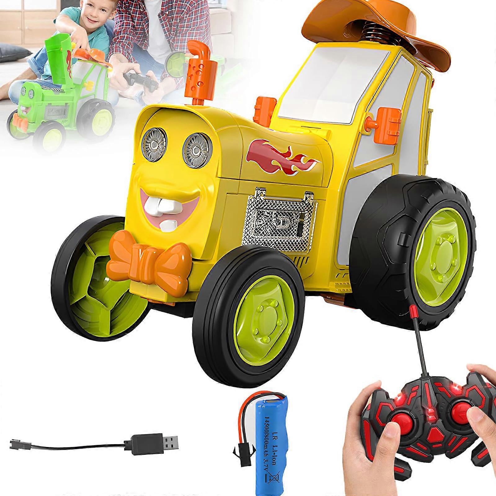 Crazy Jumping Car, 360 Rotating Remote Control Car, Wireless Dancing ...