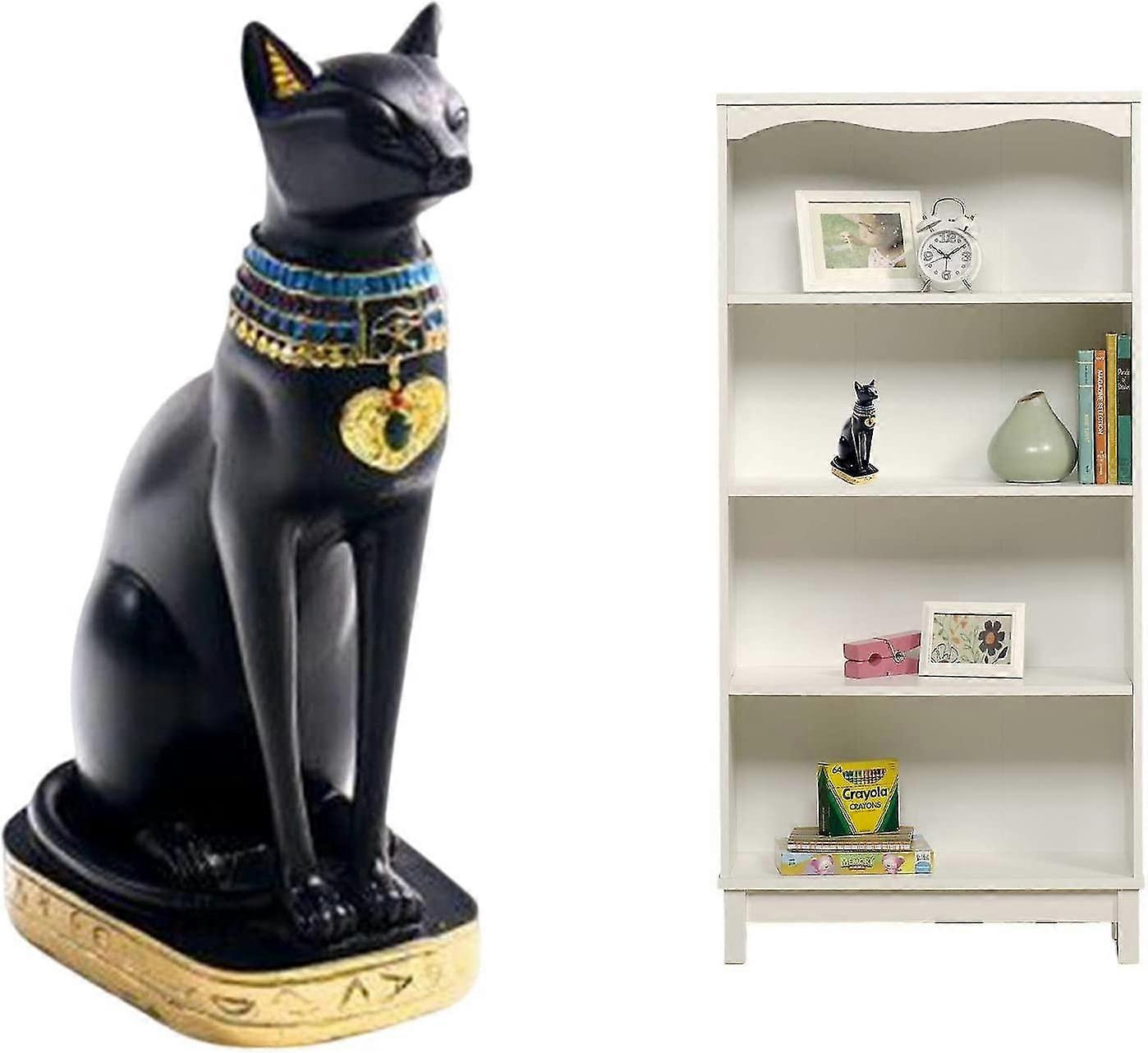 Egyptian Artifacts,ancient Egypt Bastet Cat Resin Crafts, Cute Novelty ...