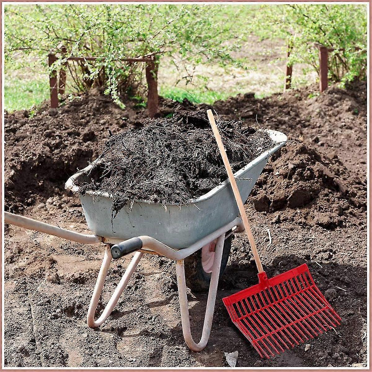 Manure Fork Replacement Head, Pitchfork Head, Horse Manure Rake, For ...