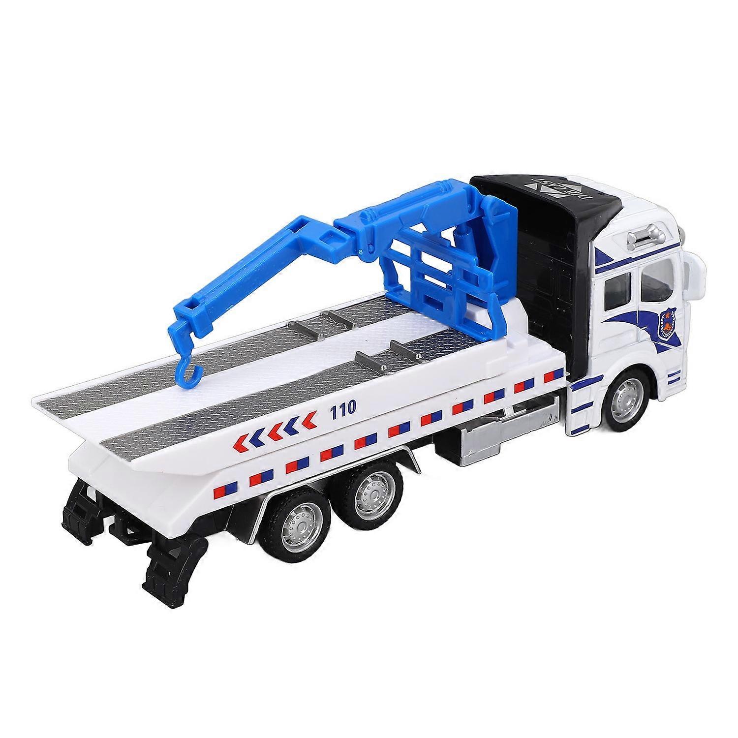 Metal Tow Truck Toy for Boys Girls Friction Powered Extendable Arm ...