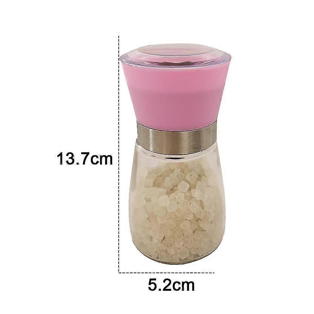 Salt And Pepper Grinder Set - Adjustable Spice Ceramic Grinders Mill ...