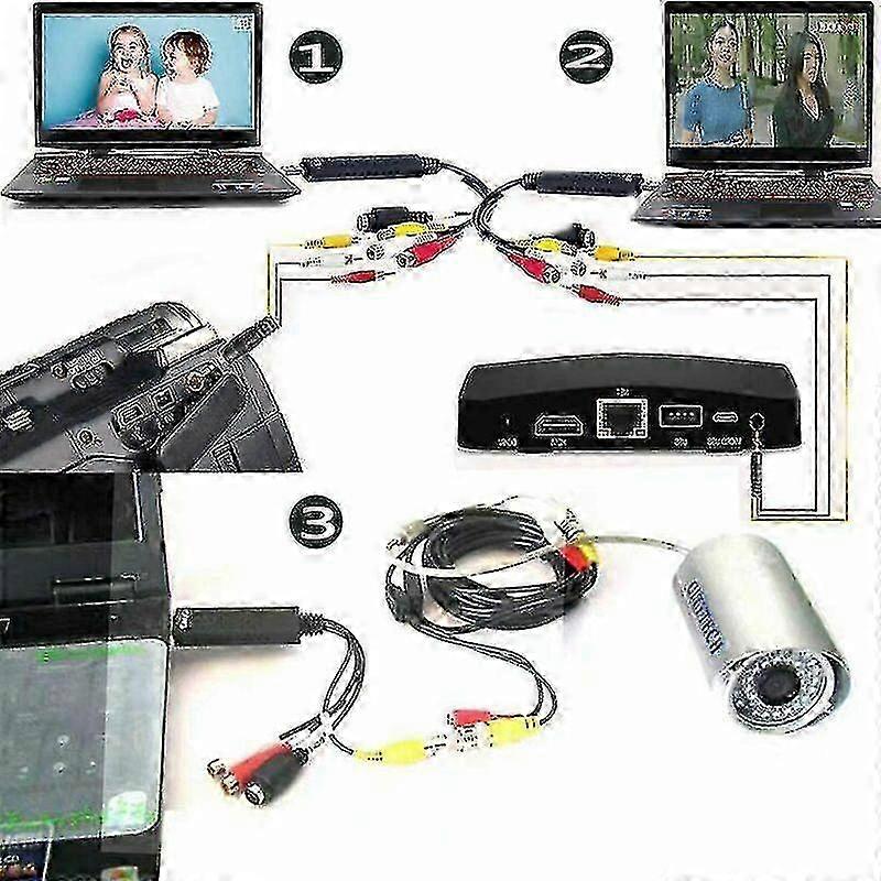 USB 2.0 Digital VHS Converter Box - Transfer VCR, VHS - C, Hi8 ...