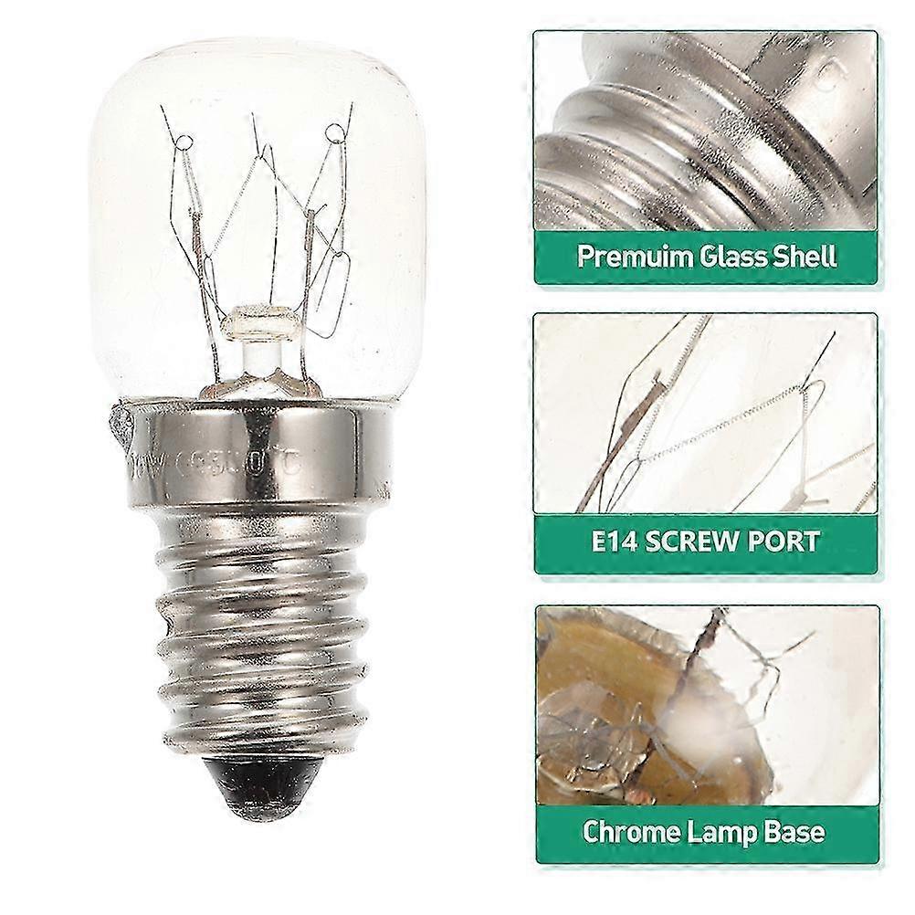 8 Pcs E14 Bulb Oven Bulb Appliance Light Bulb Stove Bulb Bulbs Oven ...