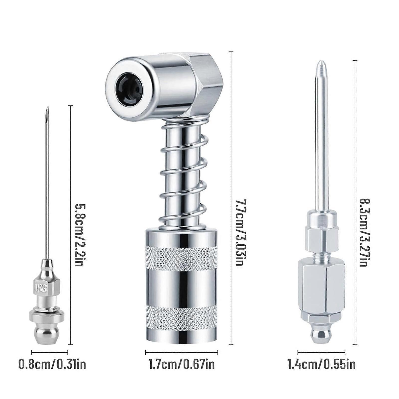 Grease Injector Needle Nozzle Dispenser Joint Fitting Tool Grease ...
