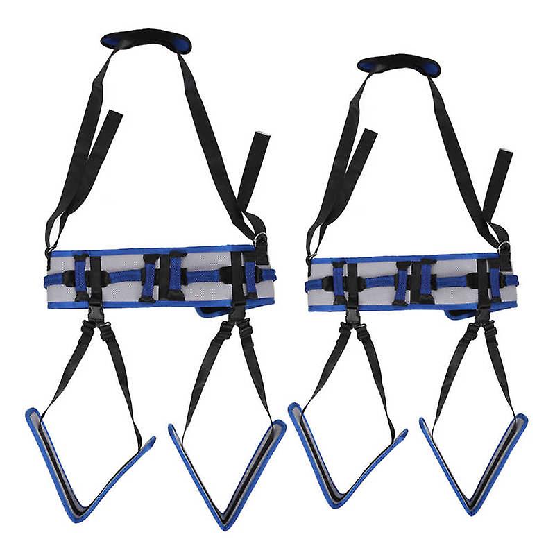 Patient Transfer Belt Soft Nylon Leg Loops Paralyzed People Body ...