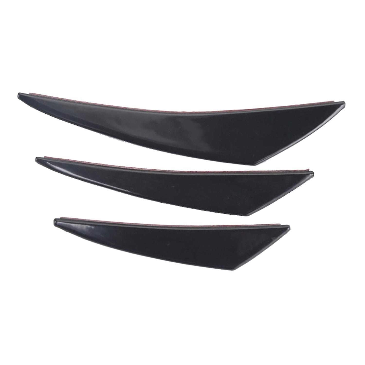 Universal Pvc Car Front Bumper Lip Protector Rear Diffuser Auto Spoiler ...