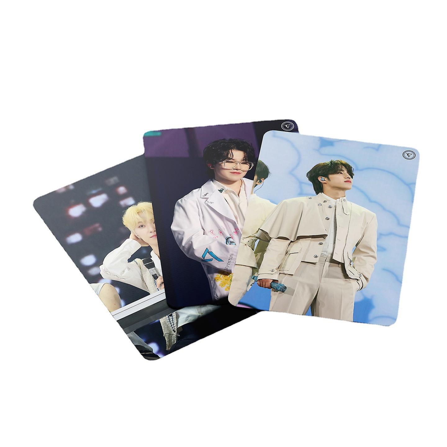 Kpop Star Photocards Seventeen Carat Island Photocard Set 55 Pcs Lomo ...