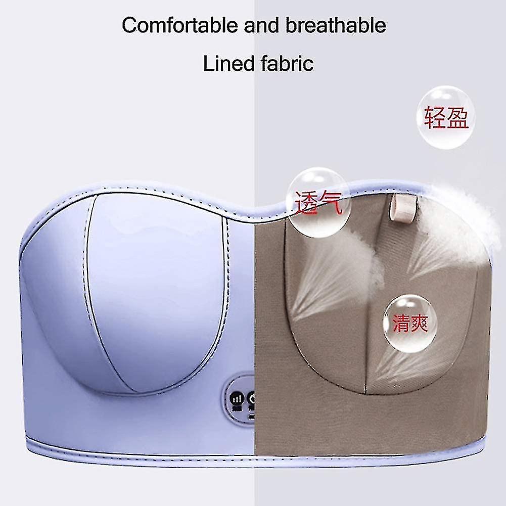 Electric Breast Massage Bra Wireless Breast Enhancement Instrument With ...