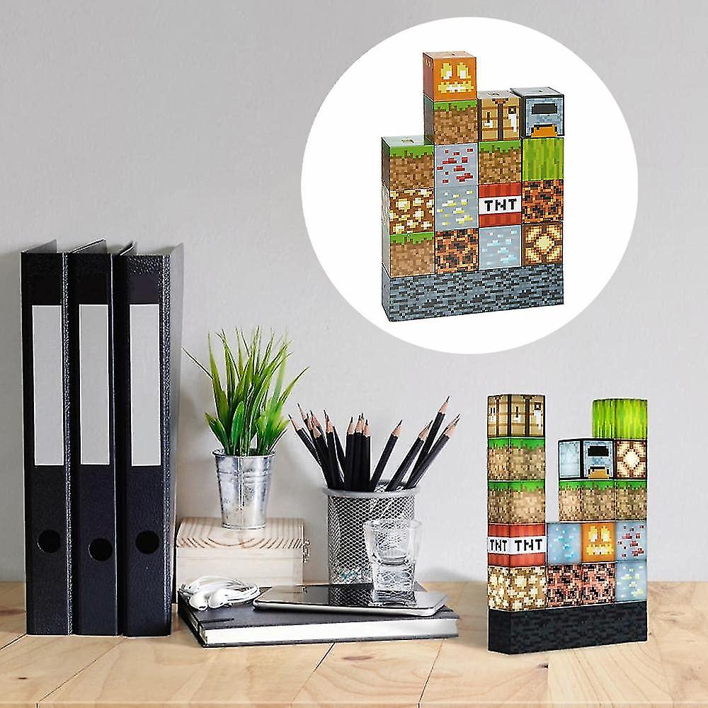 Minecraft Block Building Light 16 Rearrangeable Light Blocks And ...