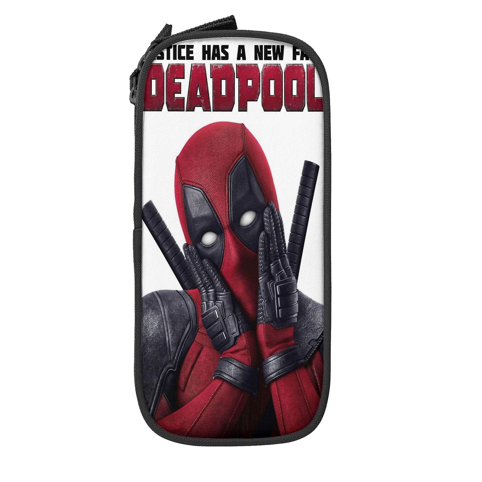 Deadpool Big Capacity Pencil Case, Large Pencil Pouch Pen Box Bag ...