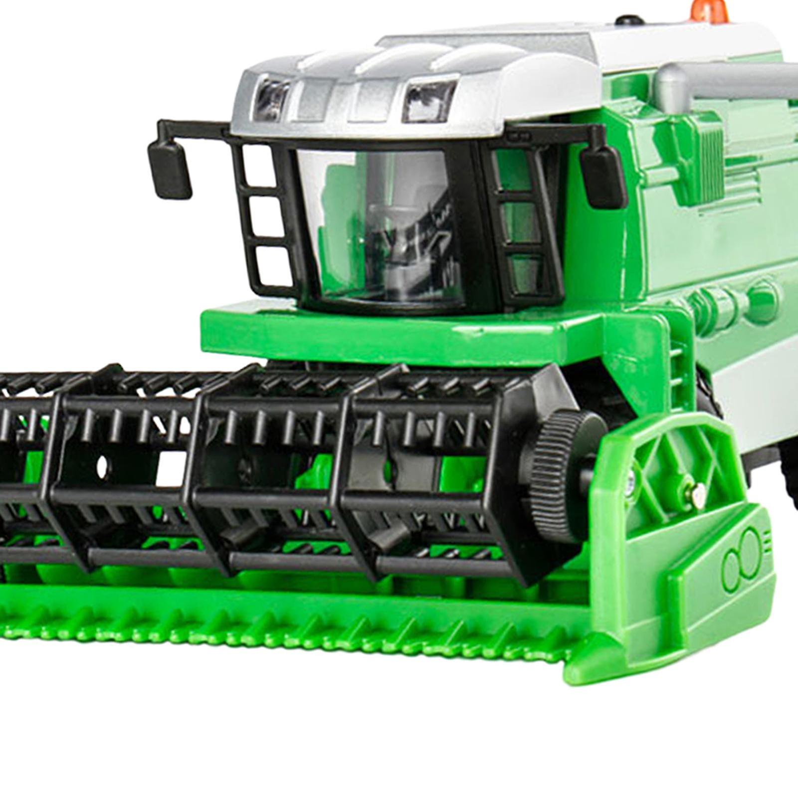 Combine Harvester with Front Cutting Device Pretend Play Simulation for ...
