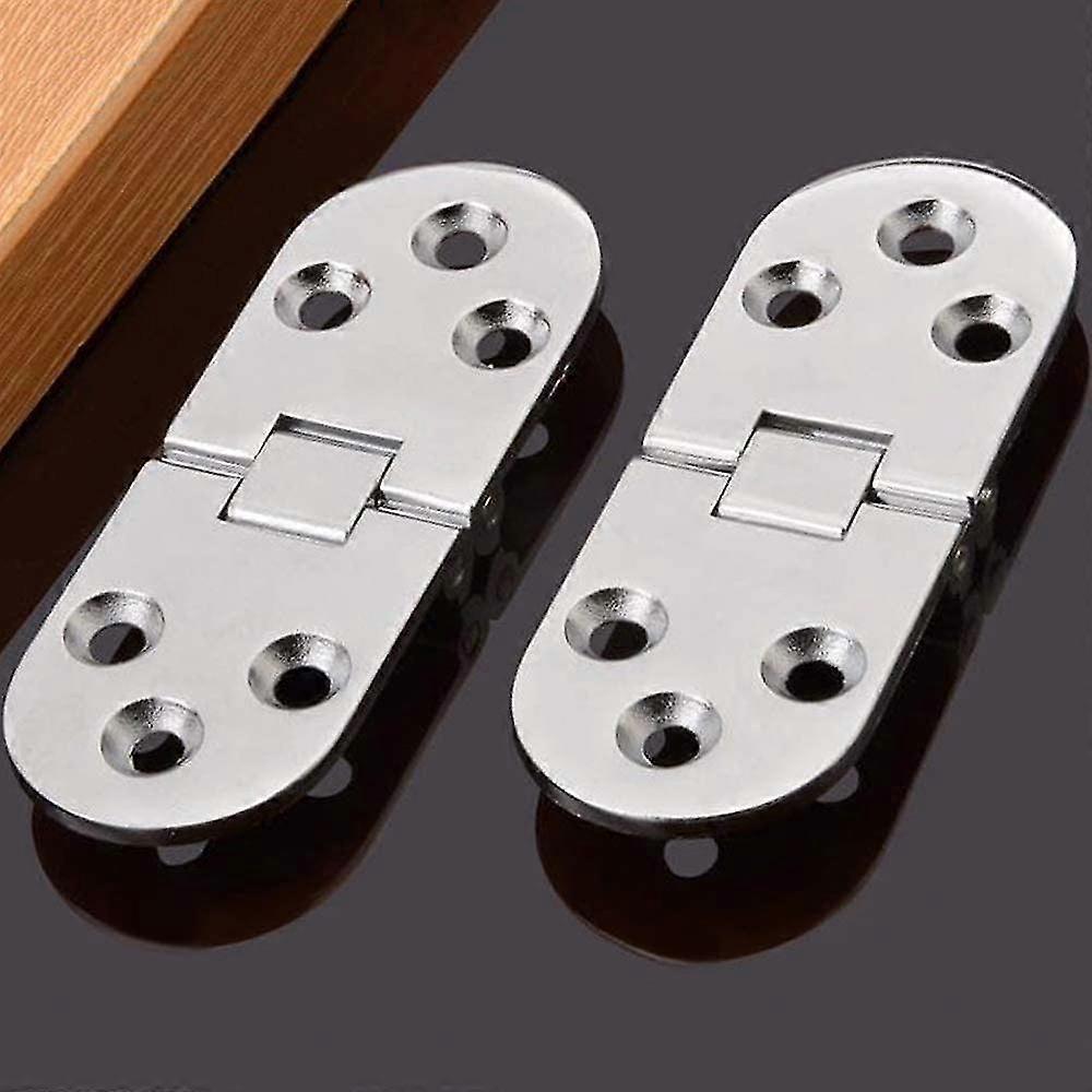 4pcs Folding Table Hinges,zinc Metal Round Edge Sewing Machine ...