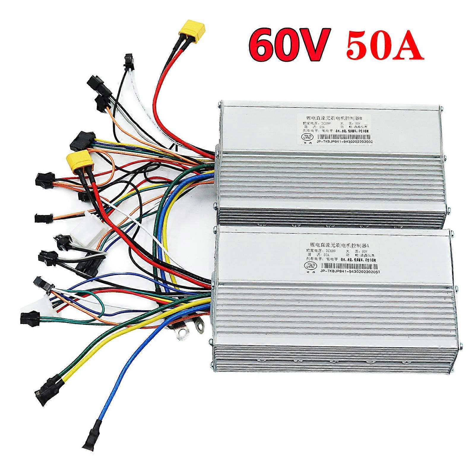 Jp 60v 25a 37a Electric Scooter Controller Electric Board Display For 60v Dual Motor Electric ...