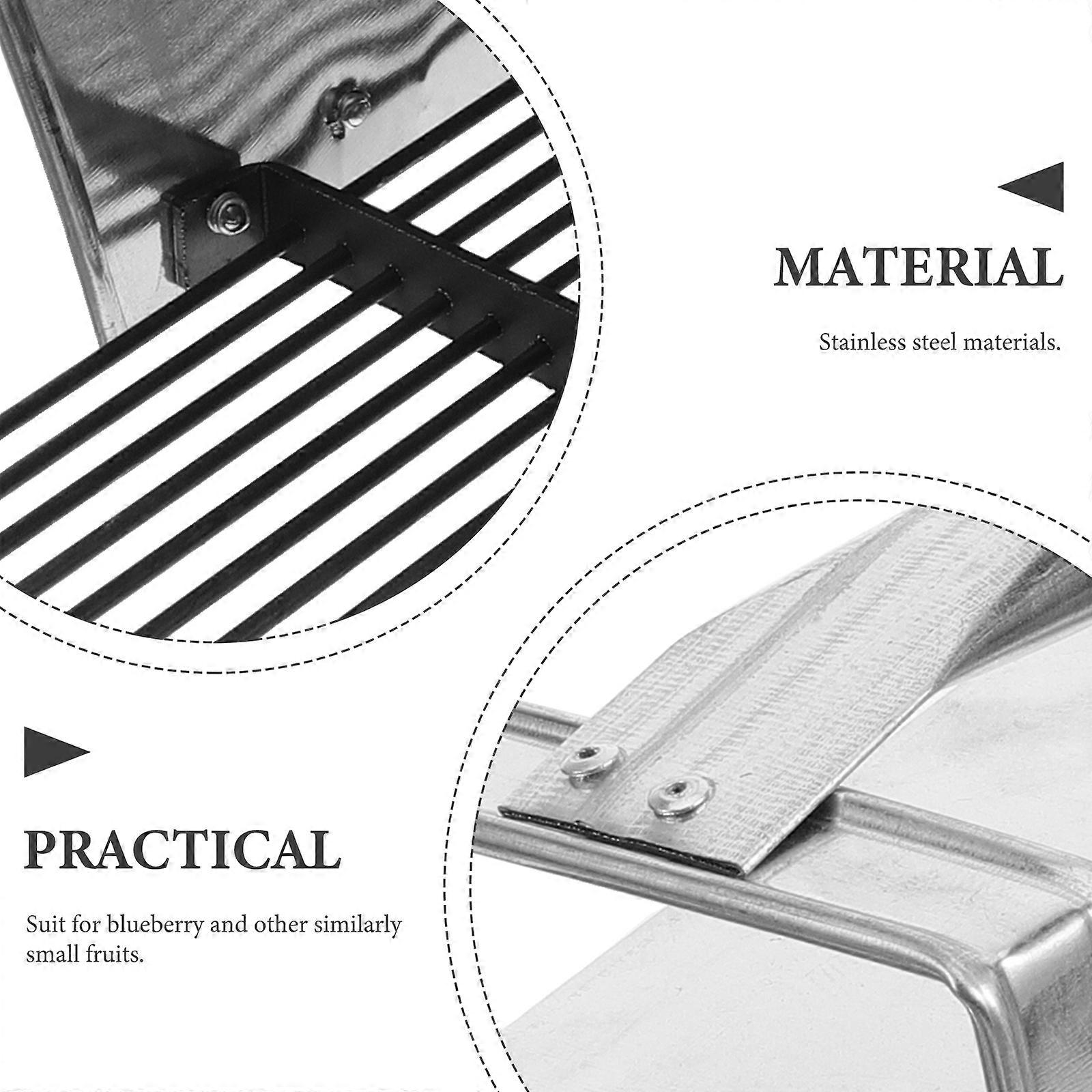 Berry Picker Ergonomic Handle Blueberry Picker with Rake Garden Berries ...