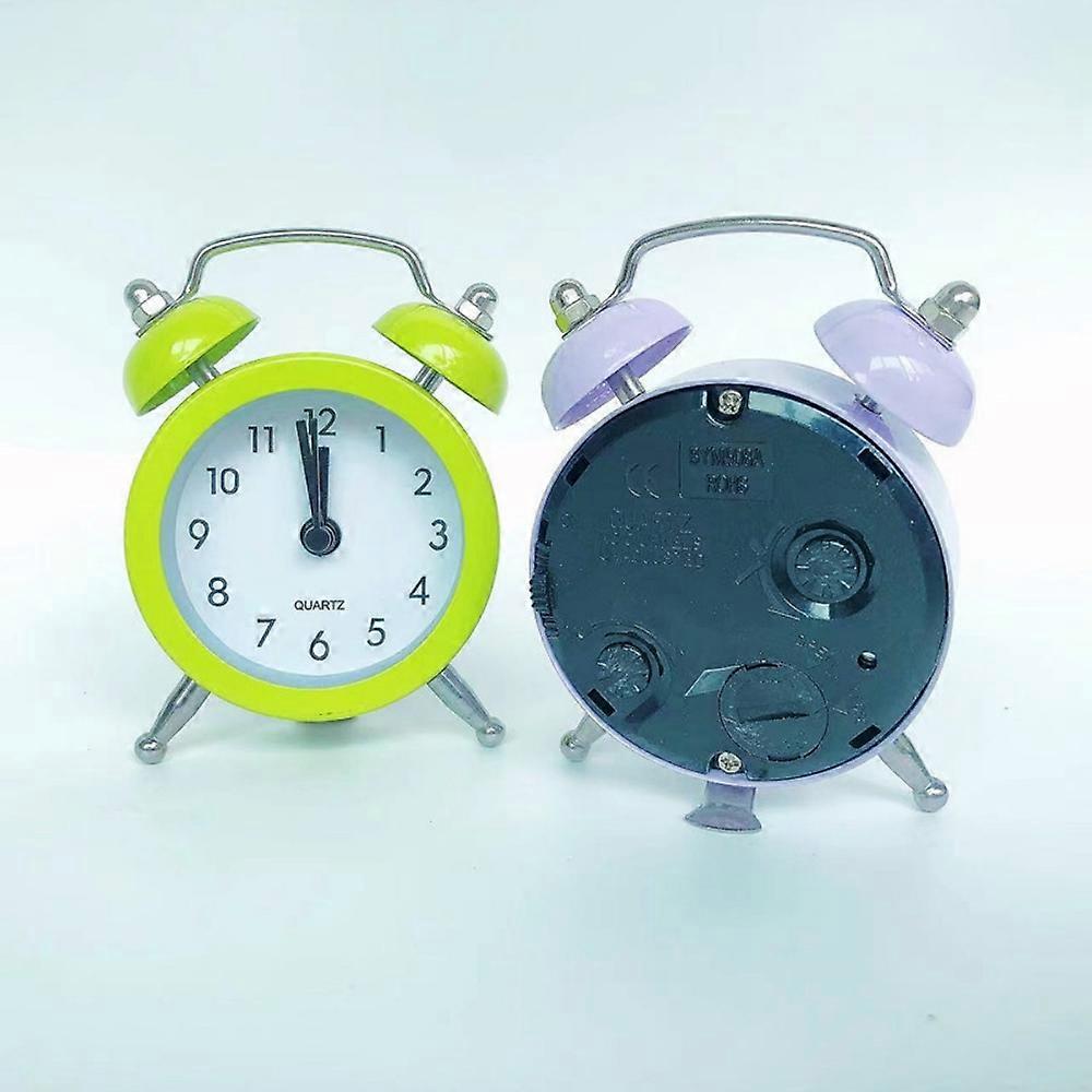 Vintage Alarm Clock-Twin Bell Extra Loud Battery Classic Backlight ...