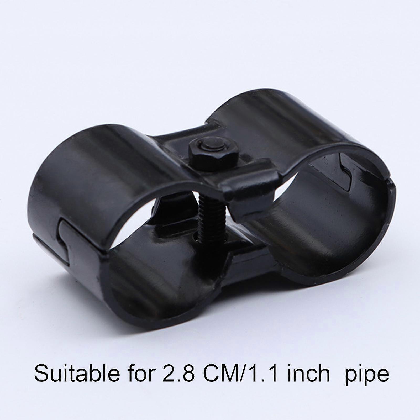 Pipe Connector Clamp Cold Rolled Plate Sturdy Joint Parts for 1.10inch ...