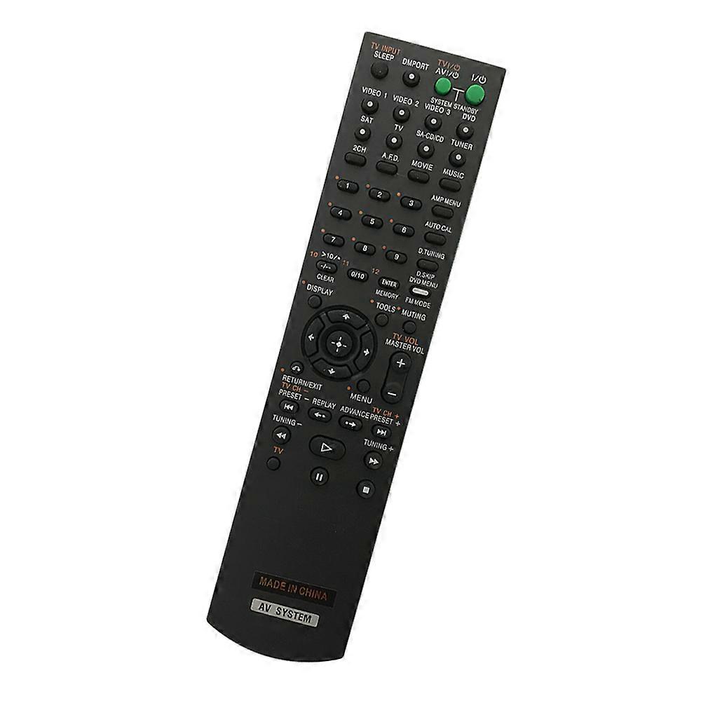 New Remote Control For Sony STR-K900 STR-K1500 STR-K880 STR-DE885 STR ...