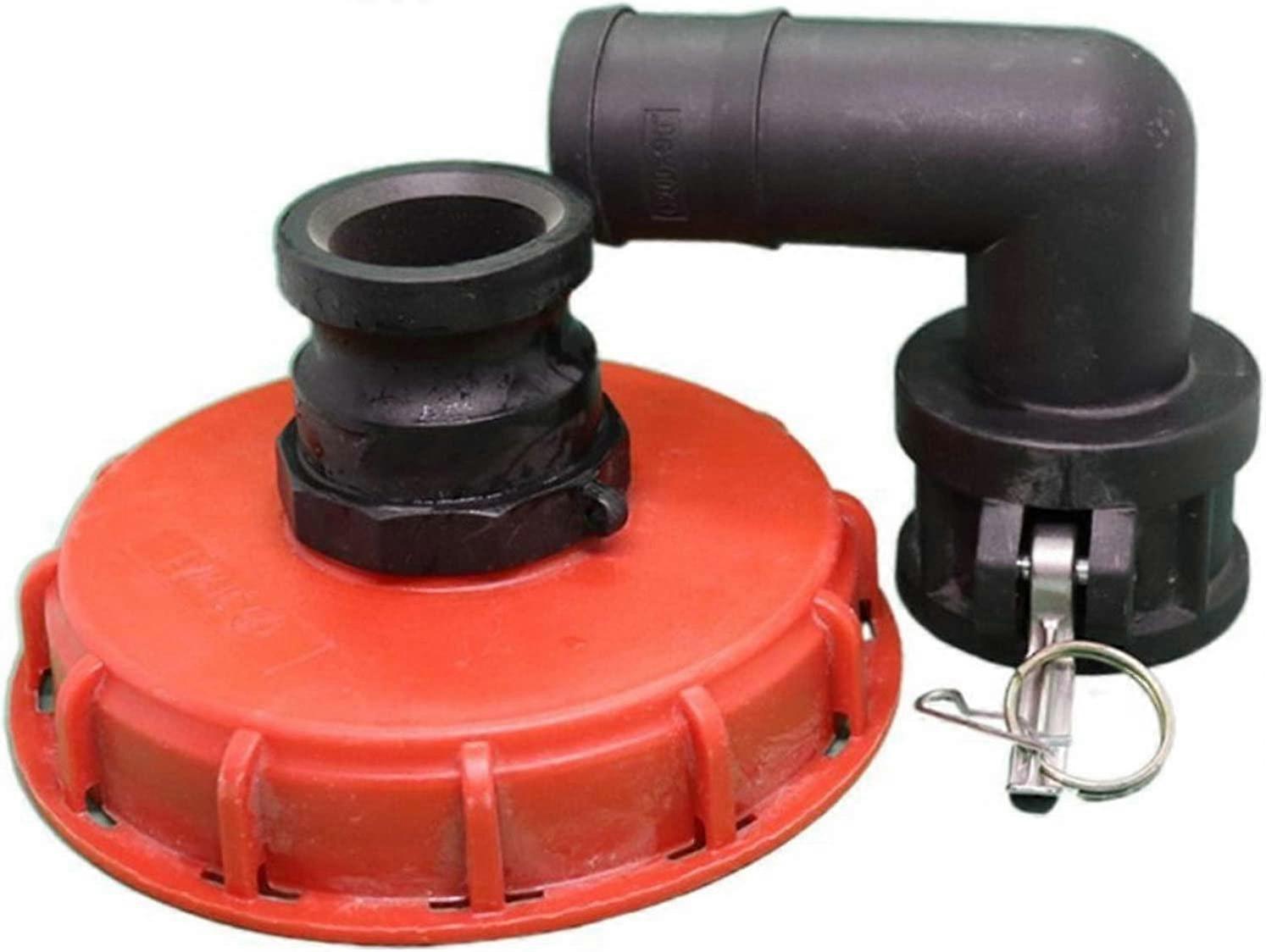 tank Cap Lid Bung Adapter with vent water inlet Connector Ball valve ...