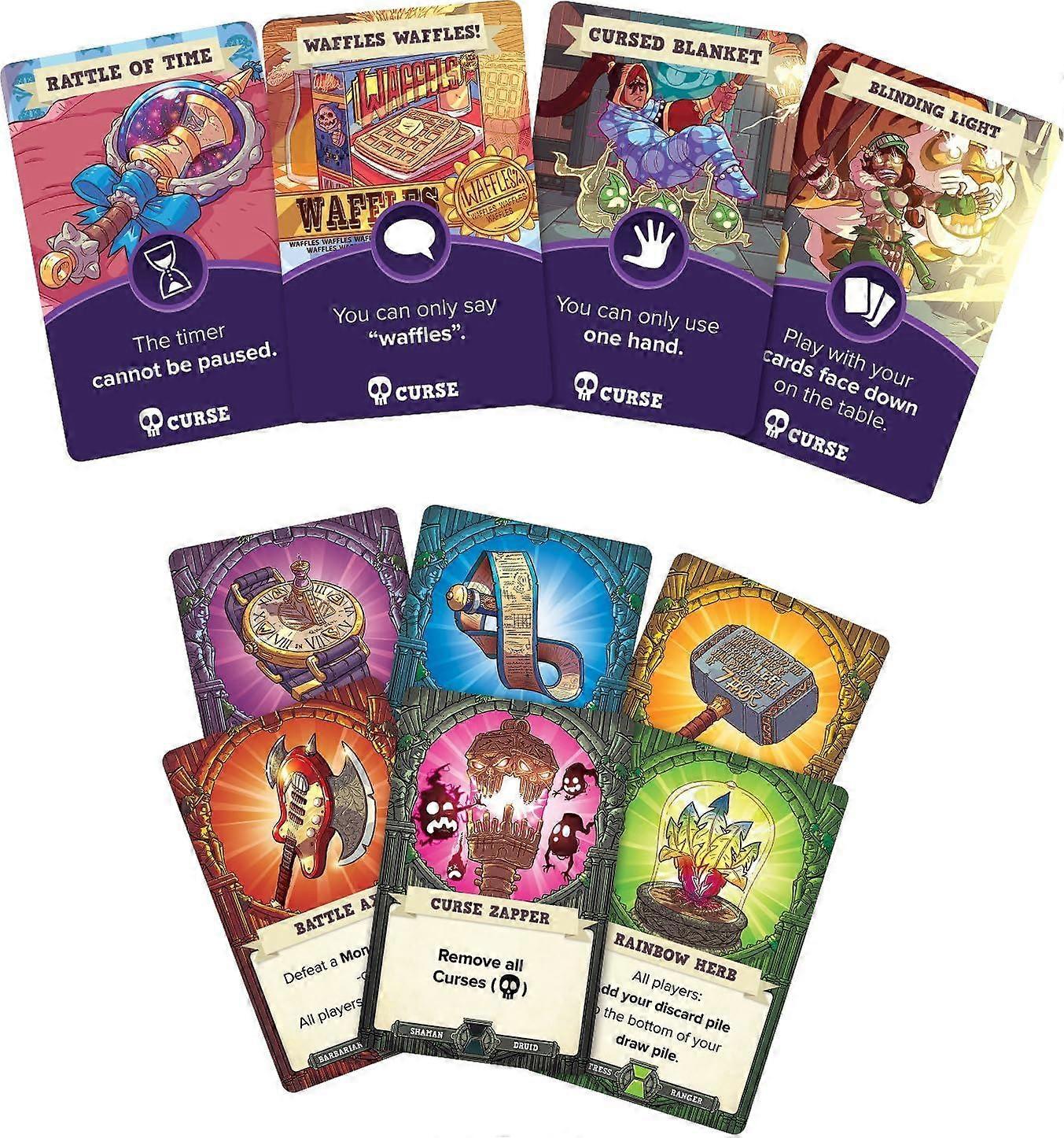 5 Minute Dungeon - Curses! Foiled Again! Expansion Pack For Board Game ...