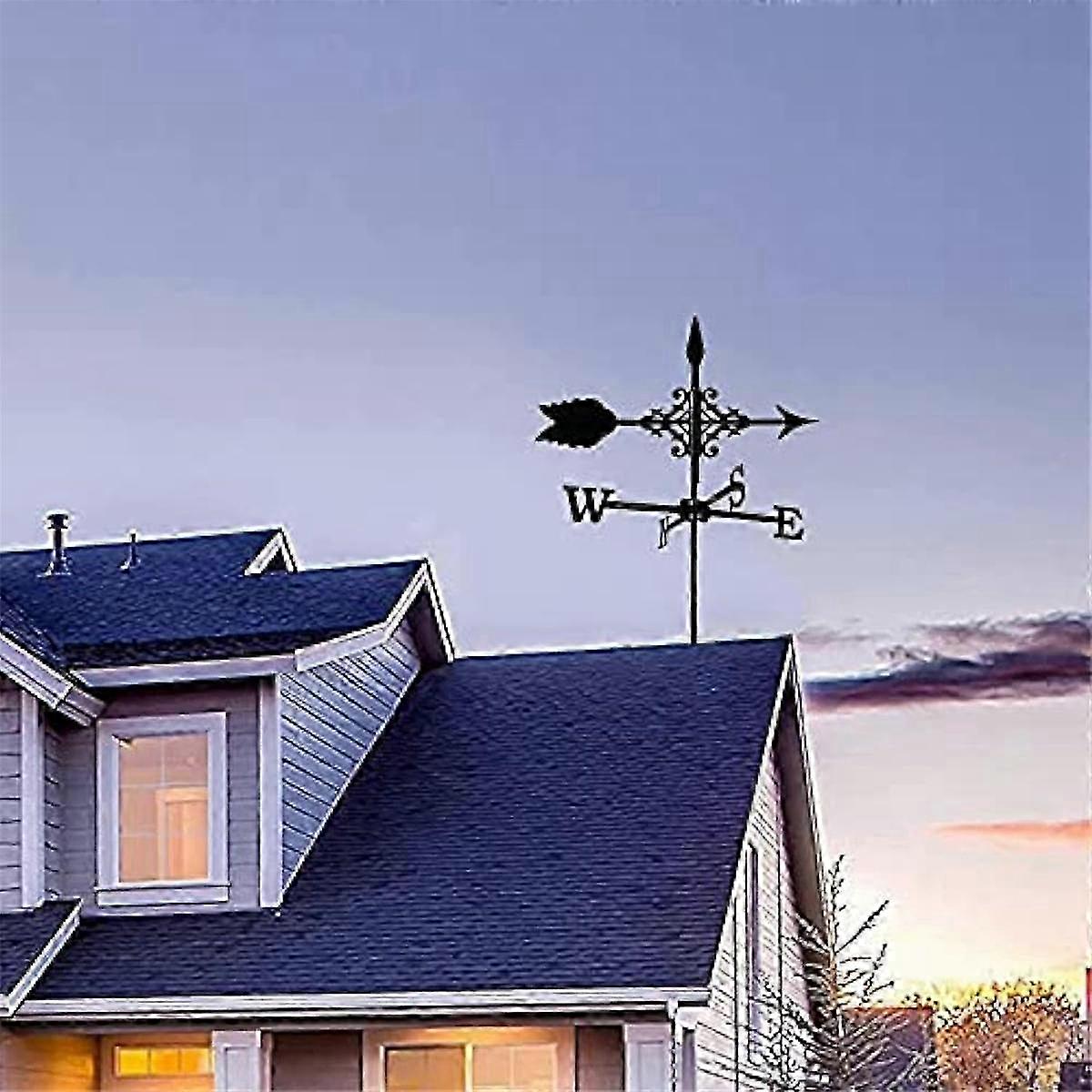 Exquisite Metal Weather Vane Ornament Metal Weathervane with Ornament ...