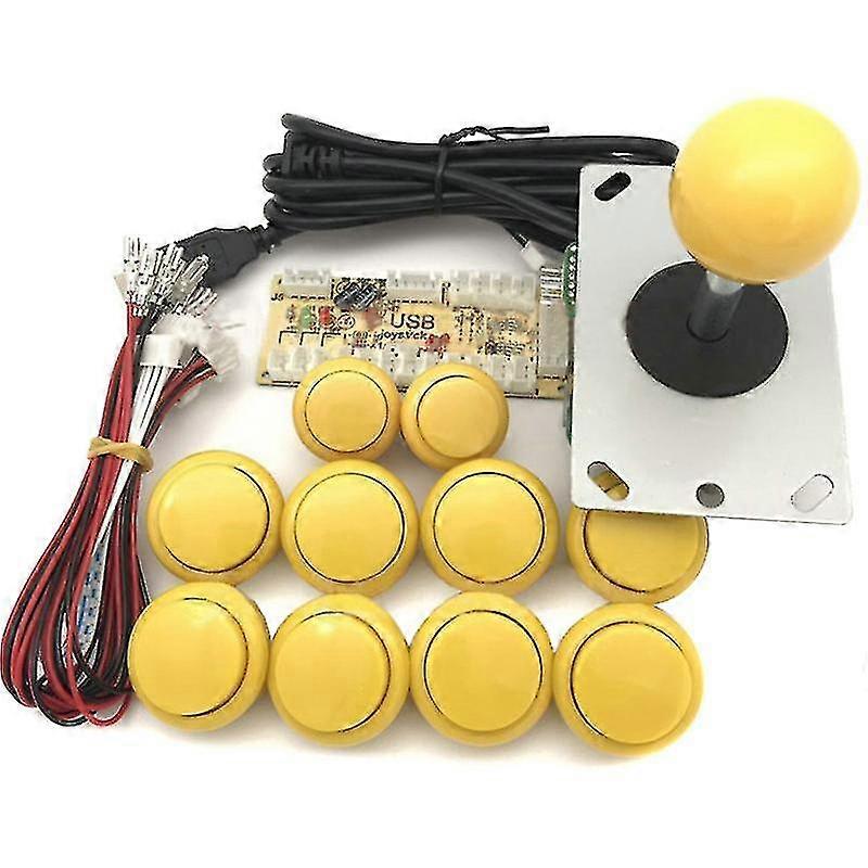 Arcade Buttons Game Usb Encoder Pc Joystick Controller Diy Kit For Mame ...