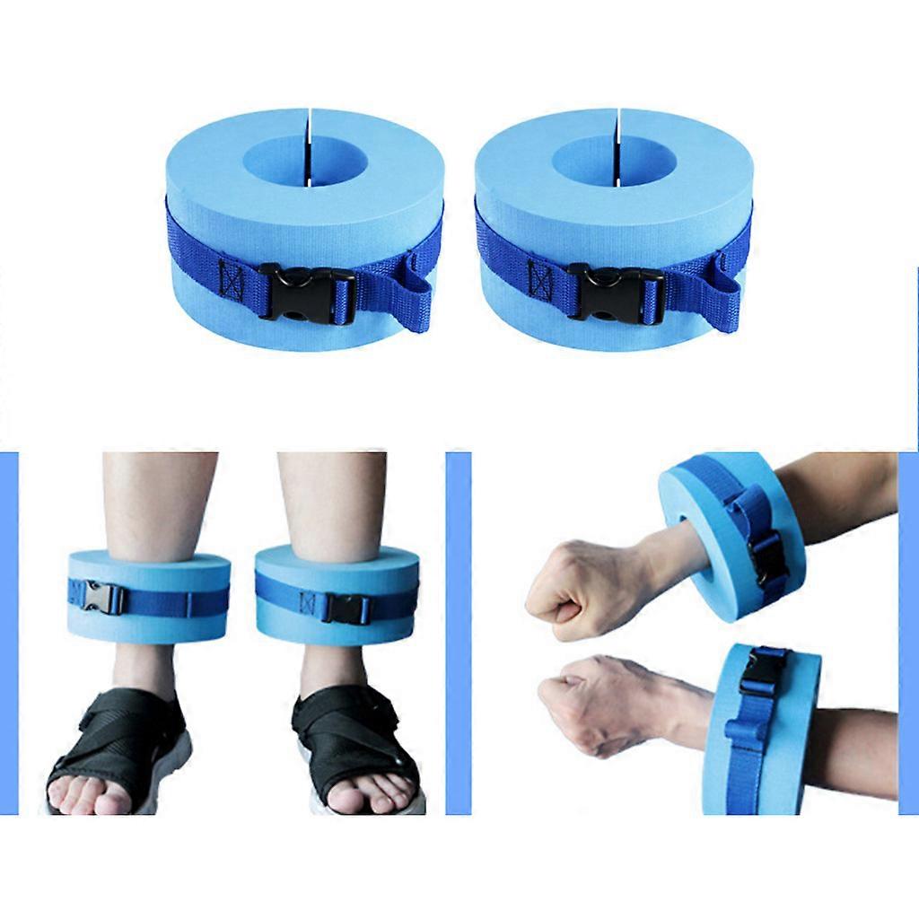 Foam Swim Aquatic Cuffs Water Aerobics Float Ring Fitness Exercise Set ...