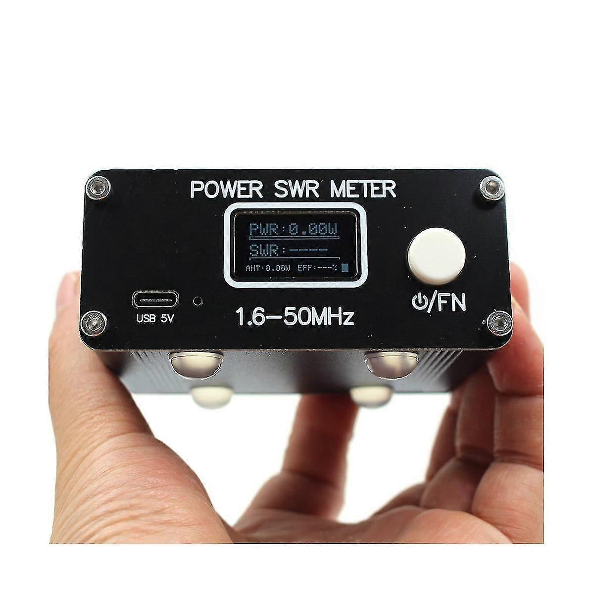 CP Version QRP 150W 1.6-50MHz SWR HF Short Wave Standing Wave Meter SWR ...