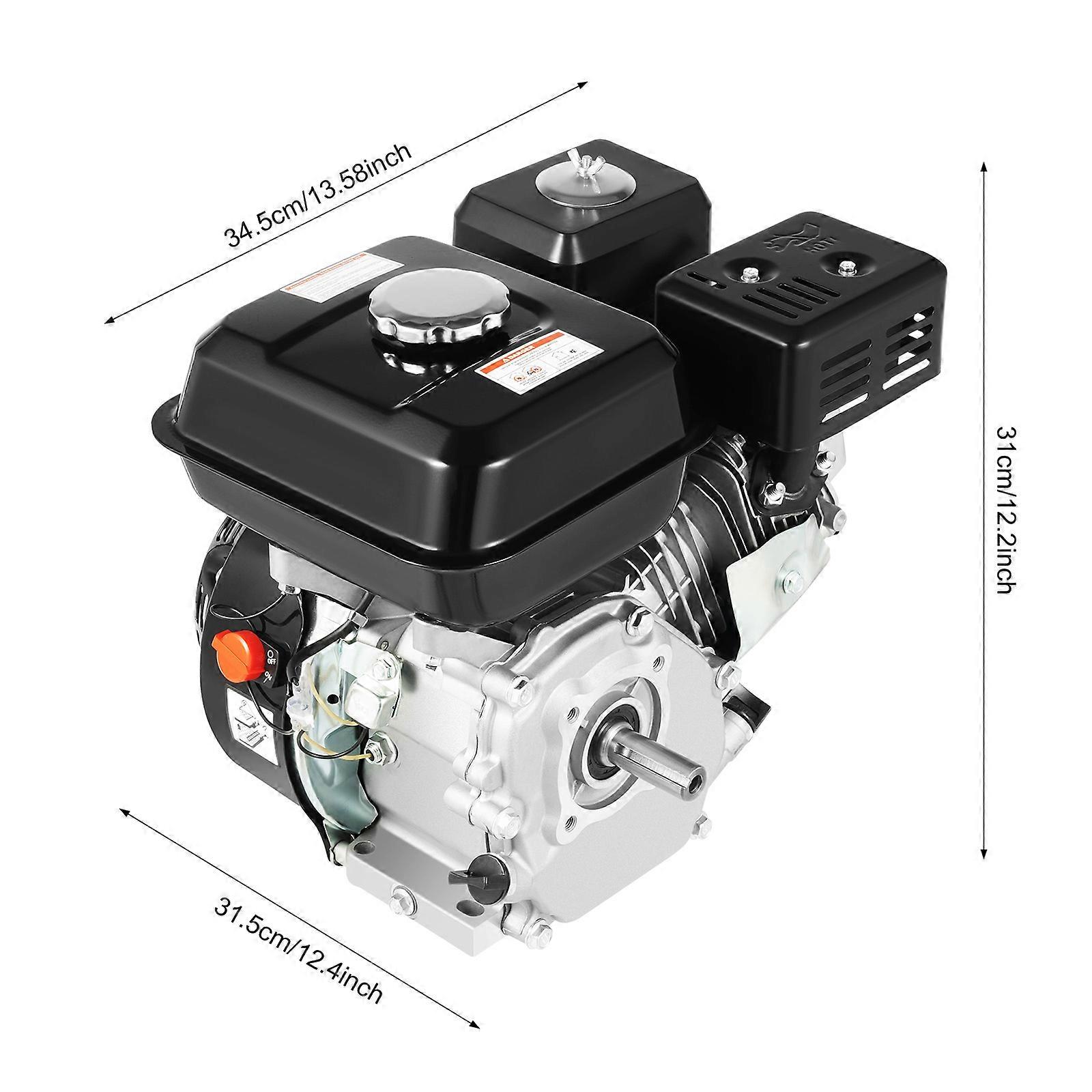 4-stroke 7HP Engine 210CC Single Cylinder Go-karts Gasoline Engine 5 ...