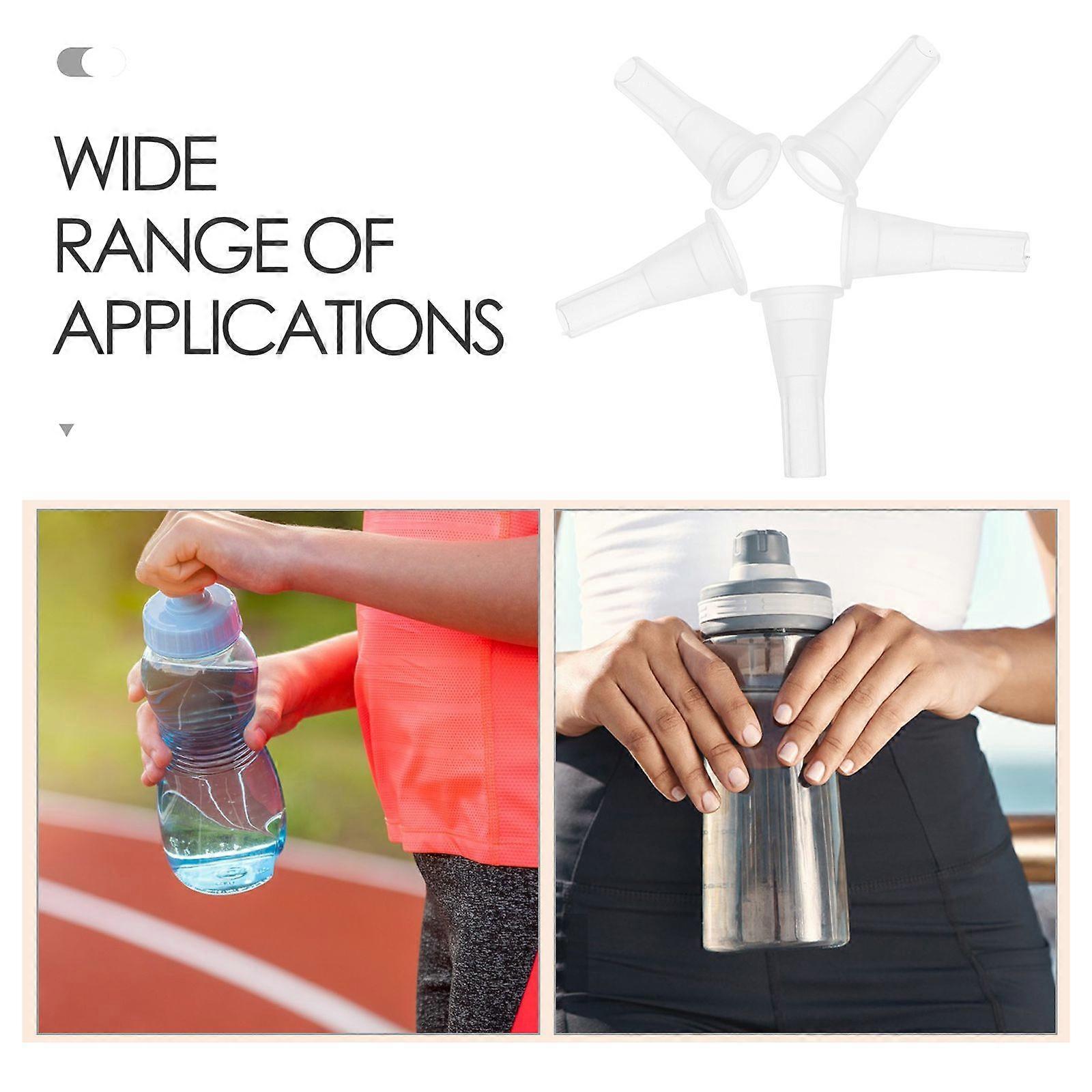 Belly Cup Straw Silicone Tips 5pcs Water Bottle Straw Nozzles Silicone ...