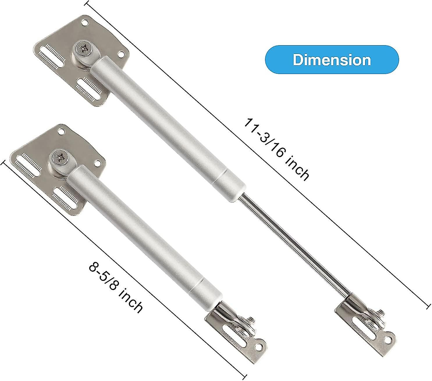 Gas Spring Soft Close Hinges, Slow Down Lid Stay Slowly Open Drop Door ...