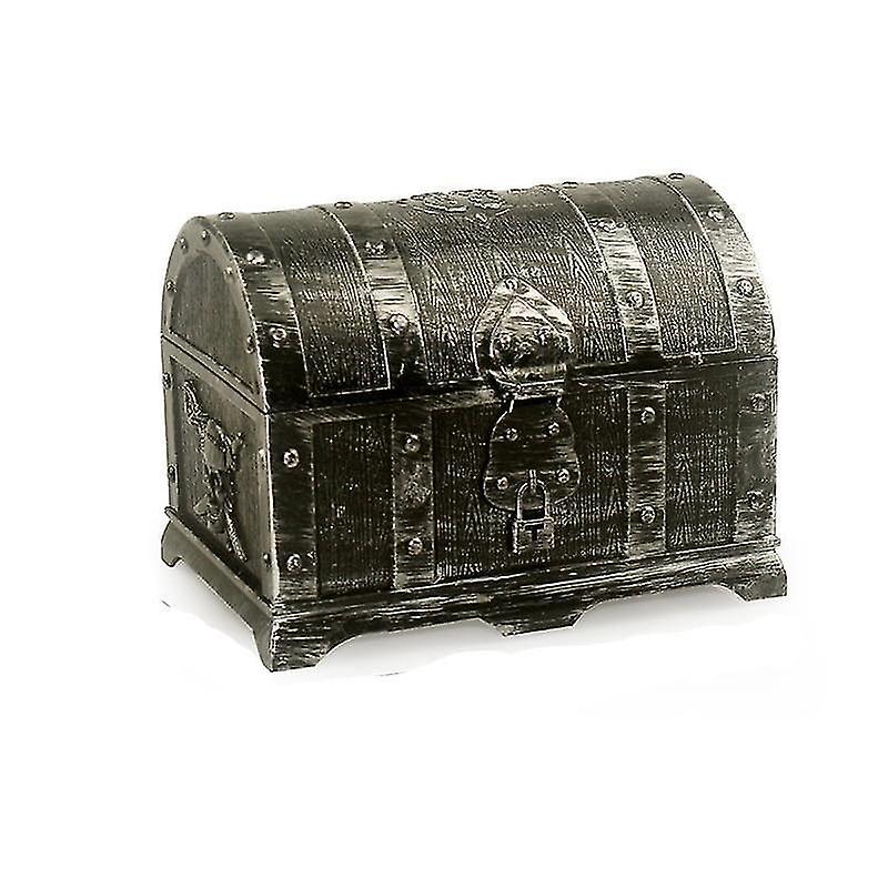Antique silver Doldoly Pirate Treasure Hunting Box | Fruugo BE