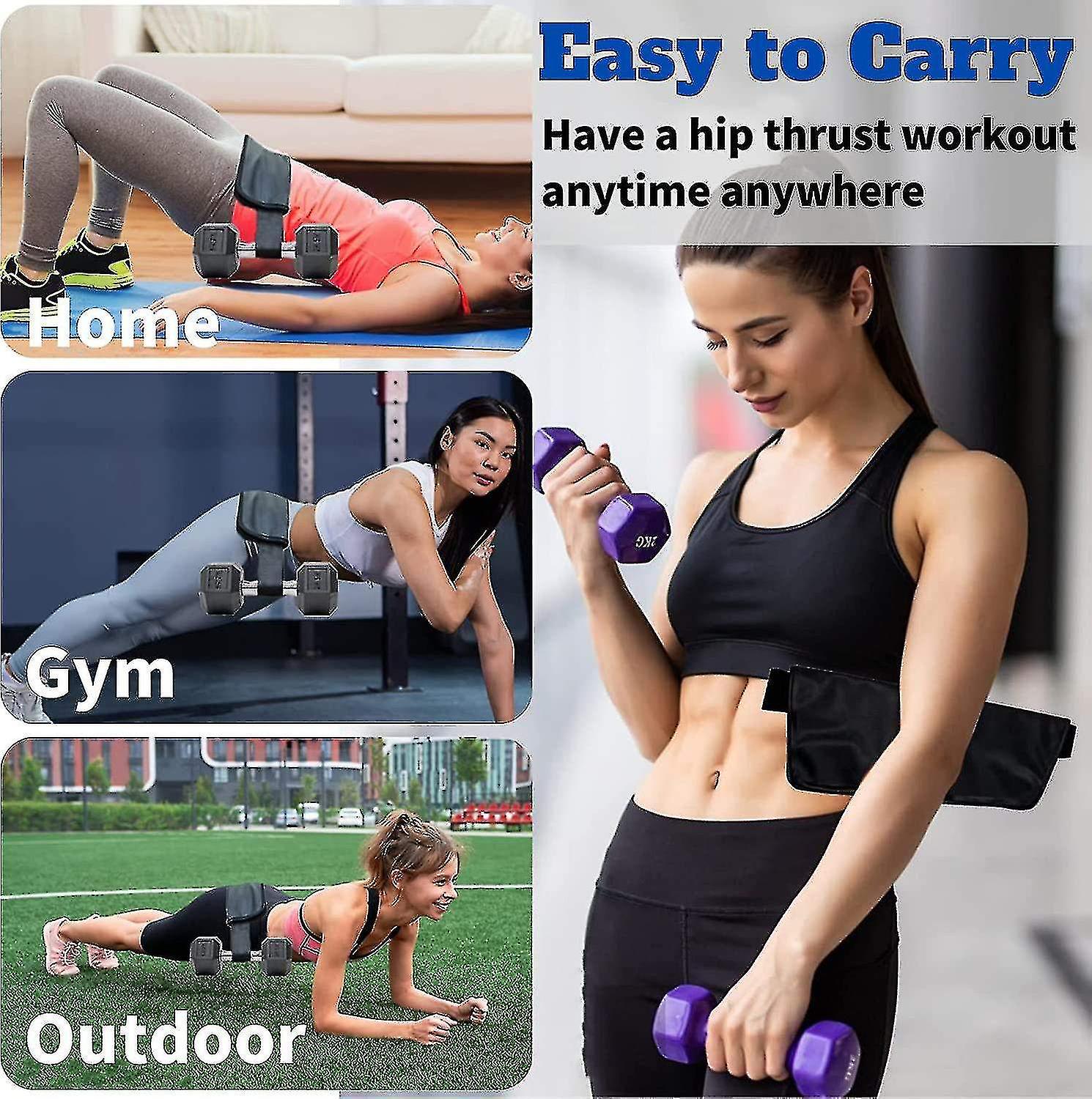 Hip Thrust Belt For Dumbbells Booty Belt For Hip Thrust hip Thrust Pad ...