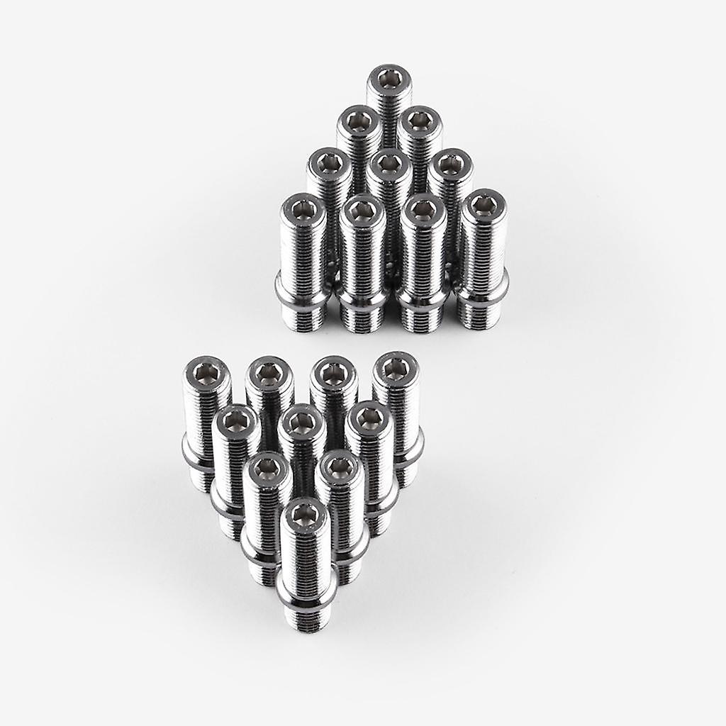 20X Extend Wheel Stud Conversion Screw Adapter For BMW M14*1.5-M12*1.5 ...