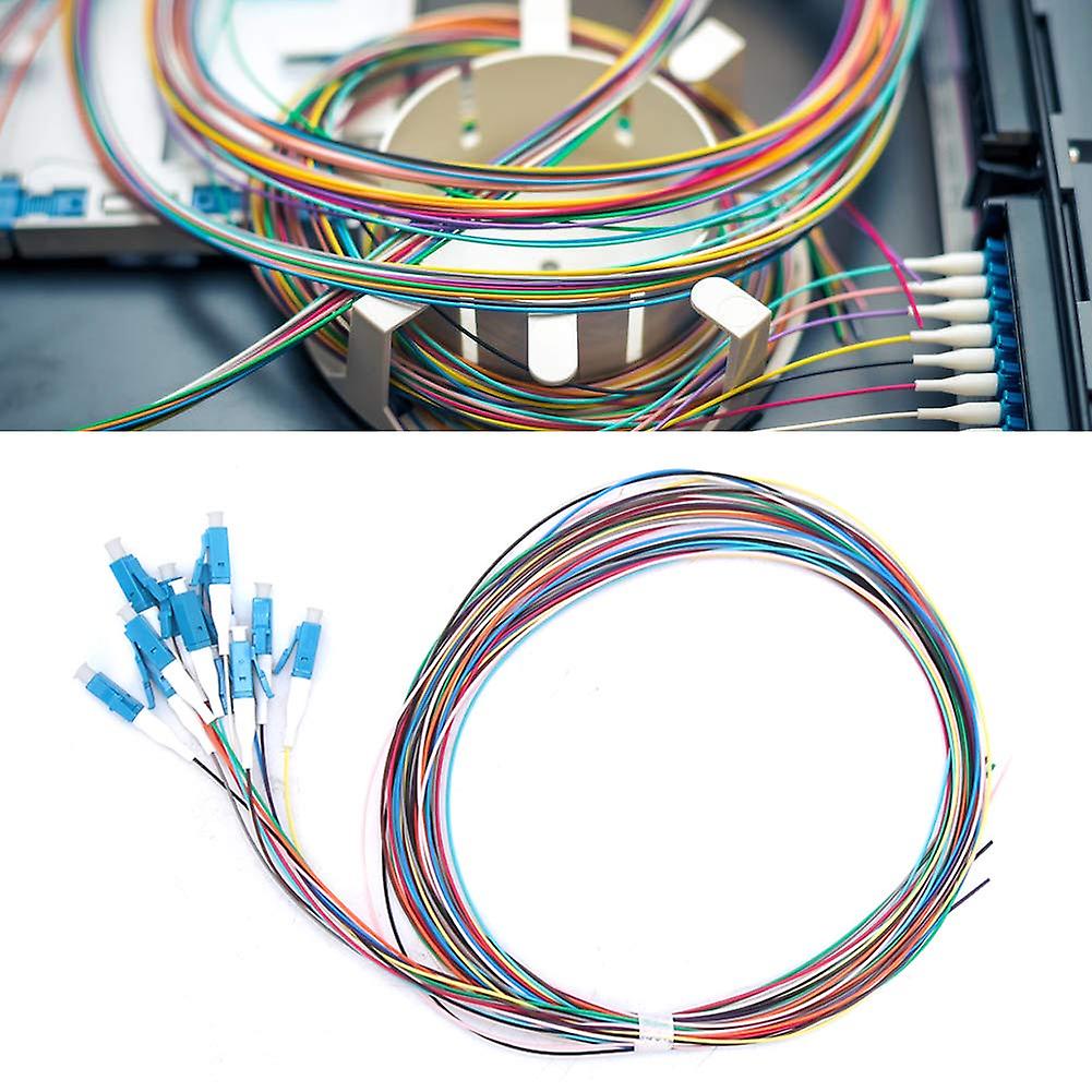 Fiber Optic Pigtail 12 Strand Single Mode Fiber Optic Cable, Lc Upc ...