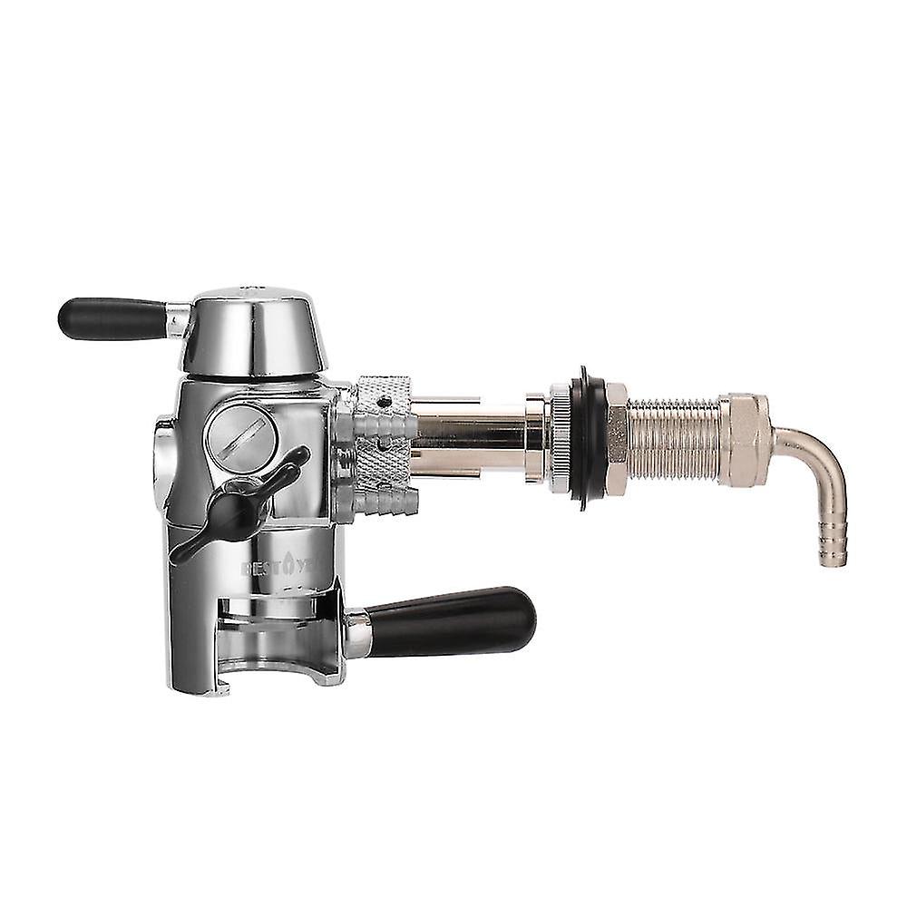 Stainless steel homebrew beer bottle fill tap de-foaming filling ...