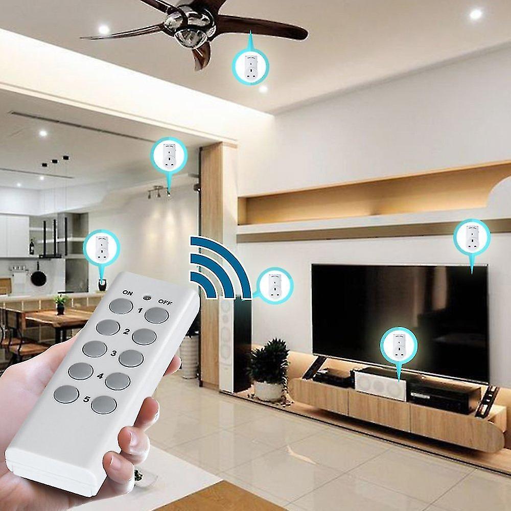 Set Of 3 Wireless Remote Control Socket, Smart Programmable Socket ...
