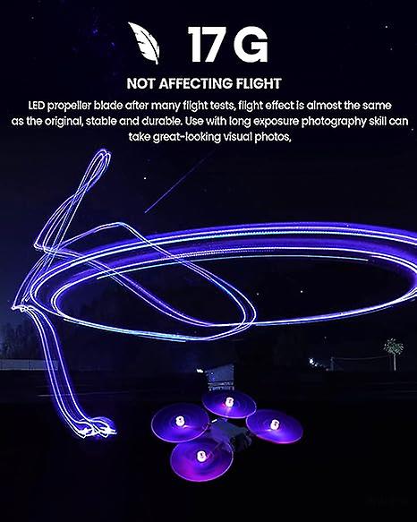 Mini 3 Pro Propeller, Low Noise Led Light Prop Propeller, Suitable For ...