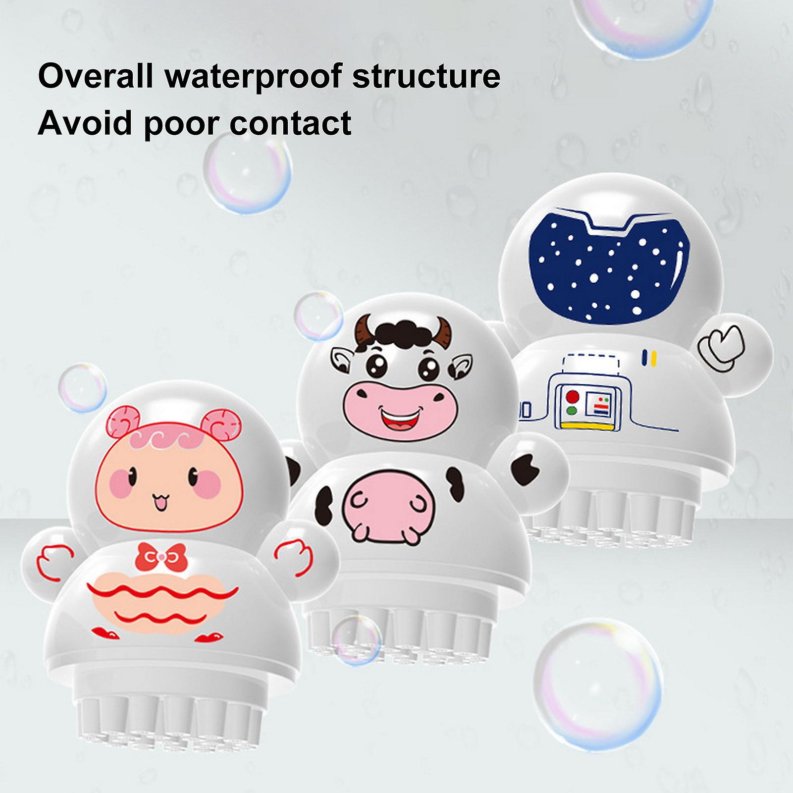 Animal Tumbler Bubble Maker Machine Kids Cartoon Snowman Panda ...