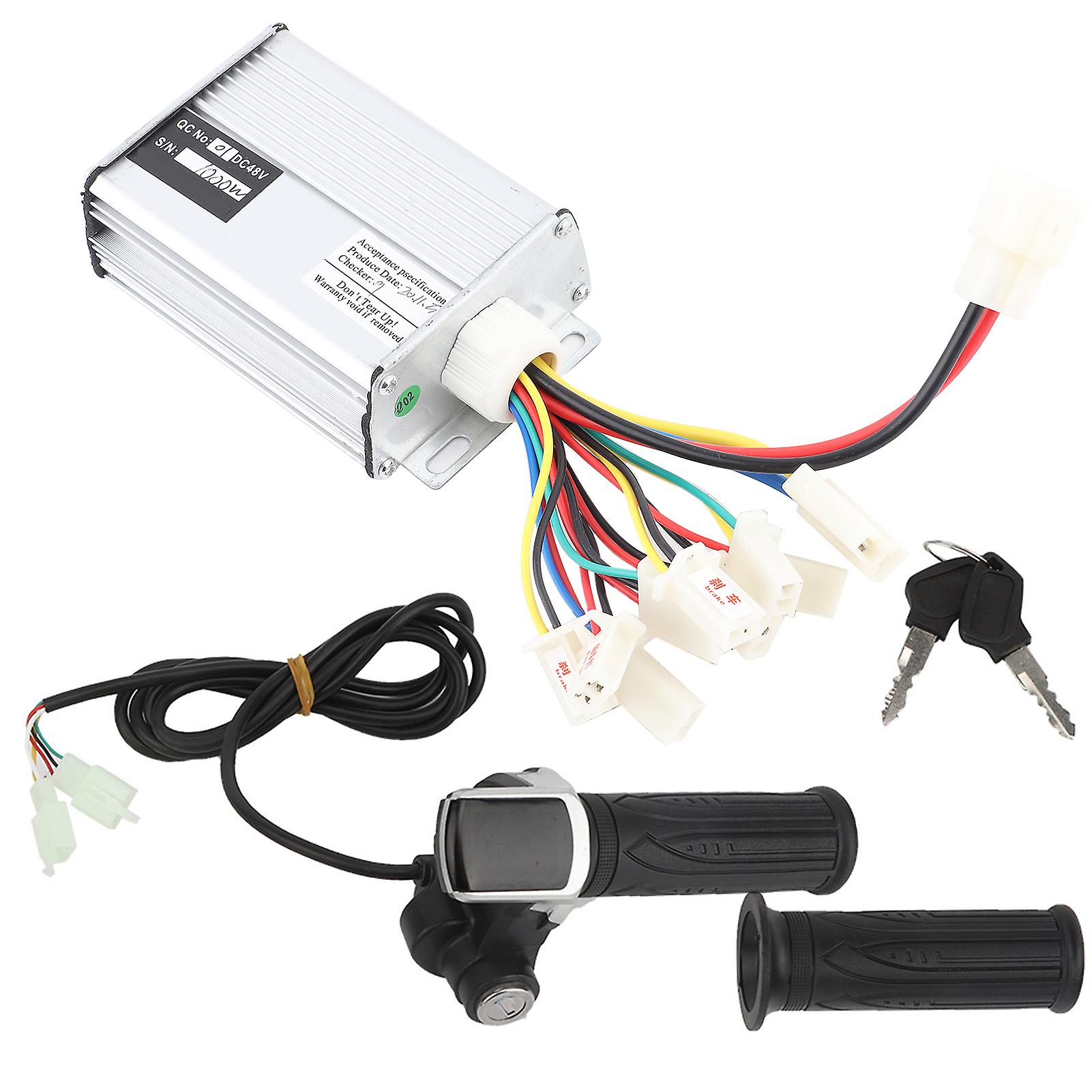 48V 1000W Electric Scooter E Bike Tricycle Controller Set with Lock ...