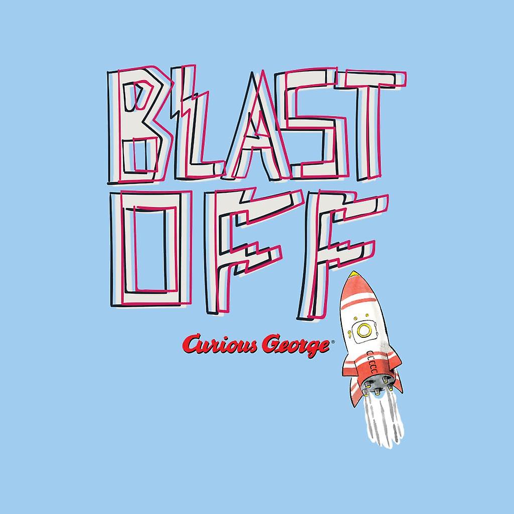 Curious George Blast Off Rocket Women's T-Shirt | Fruugo US