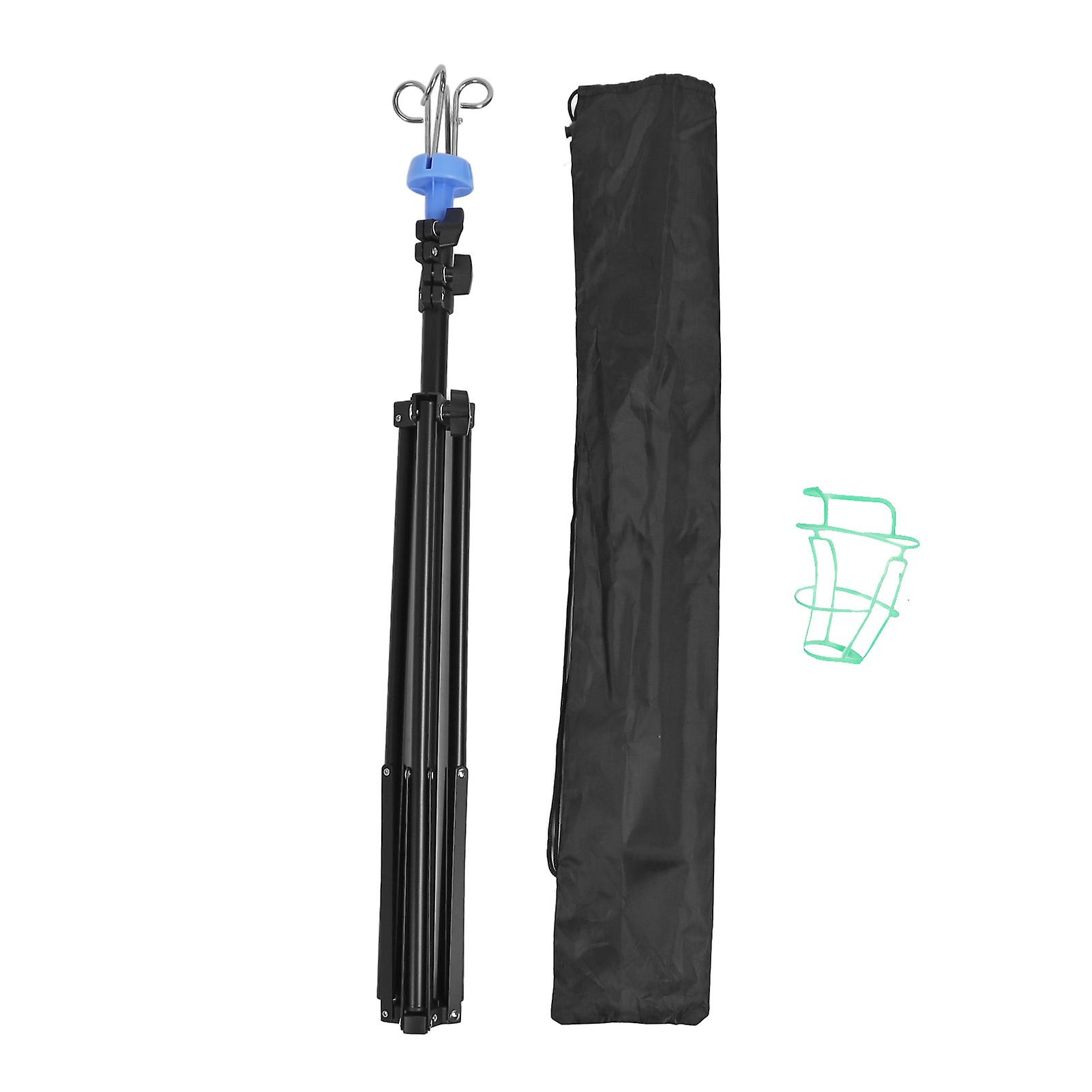 IV Pole Tripod Stand with 4 Hook Multifunctional Metal IV Pole ...