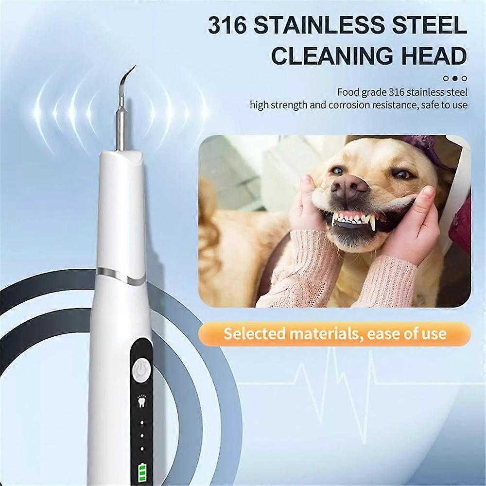 Ultrasonic Toothbrush For Dogs And Cats Removes Tartar Pet's Dental ...