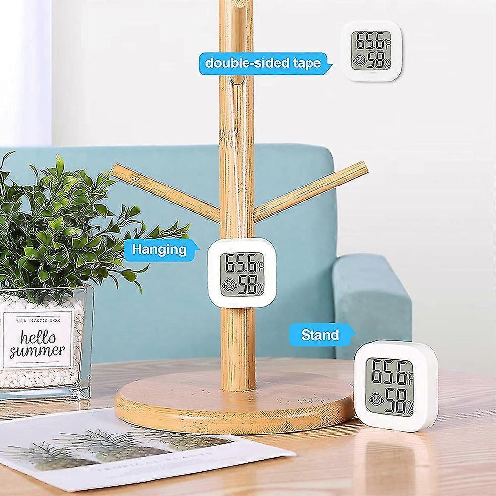 3 Pack Room Thermometer, Hygrometer Meter Digital Hygrometer Room ...