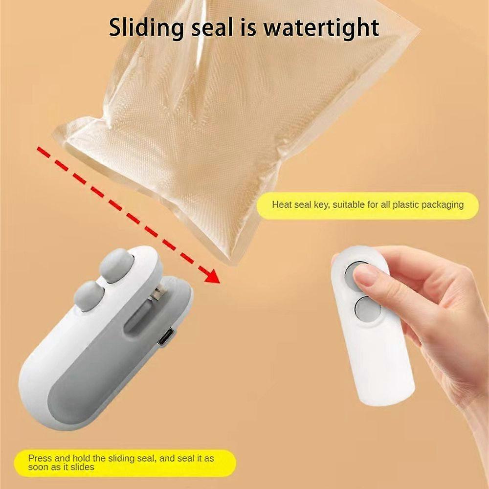 New Portable Mini Heat Sealer Sealing Machine Snack Bag Sealer ...