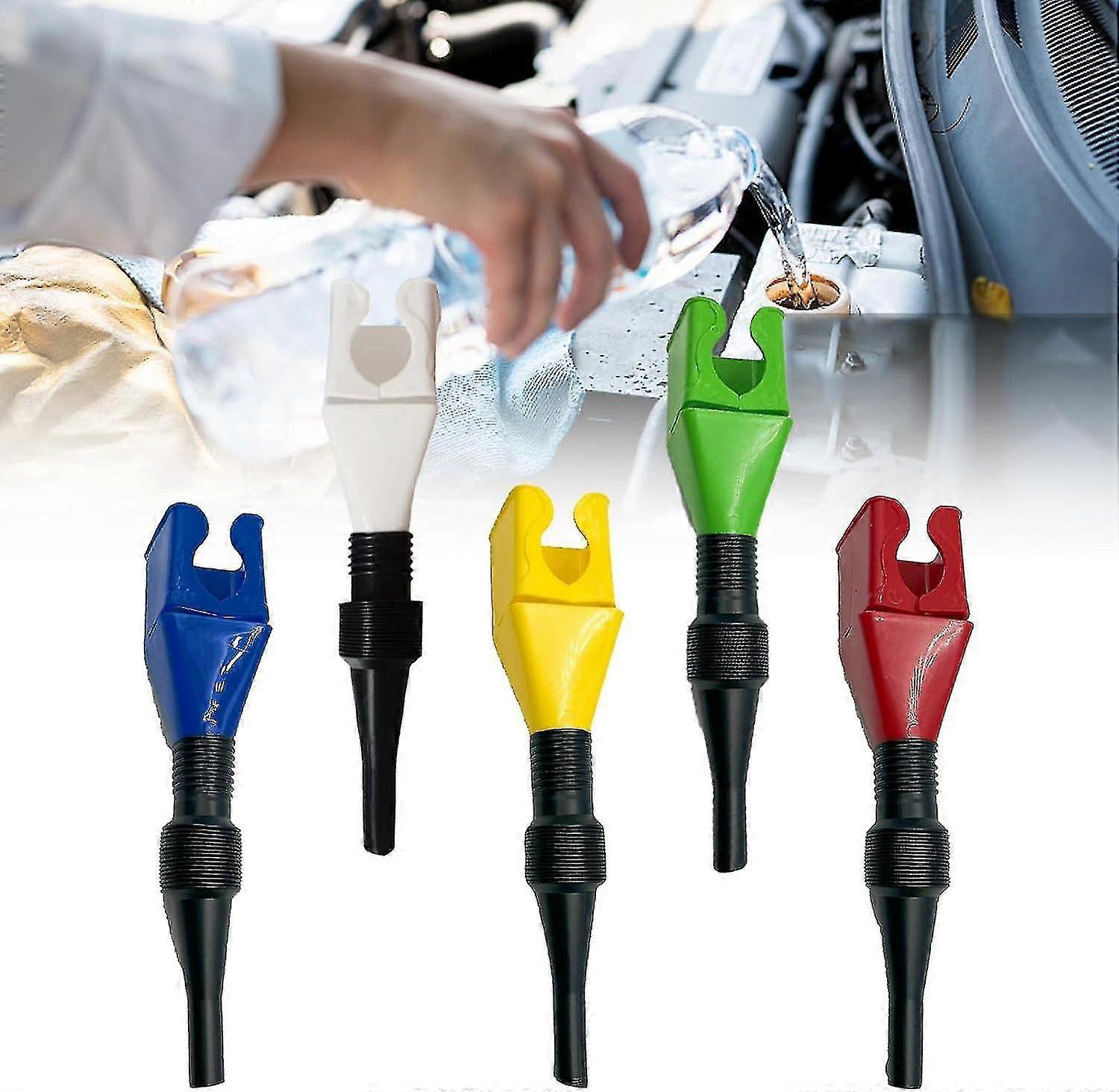 2pcs Flexible Draining Tool Snap Funnel,flexible Draining Oil Snap ...