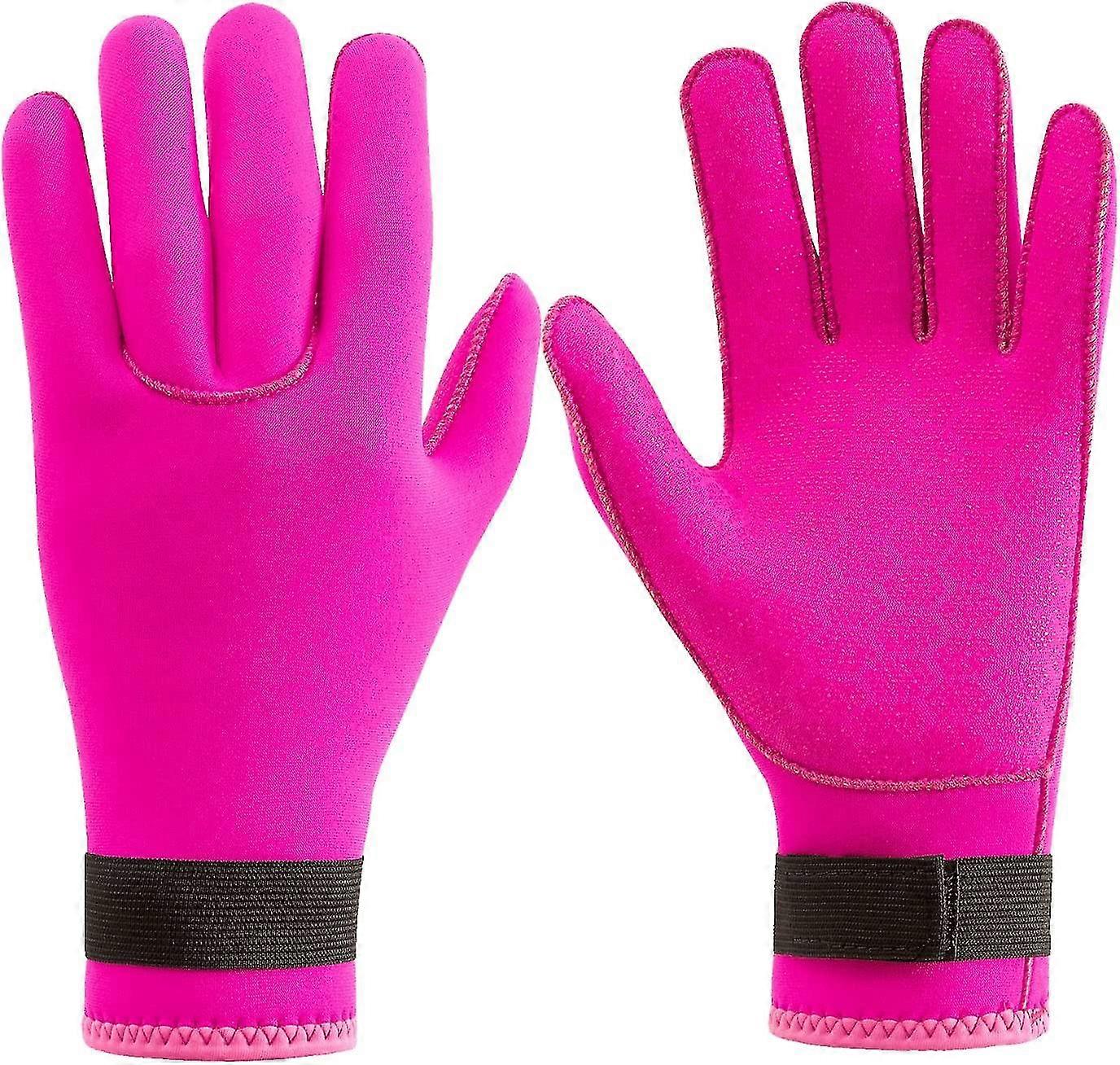 Wetsuit Gloves 3mm Neoprene Diving Gloves Women's Kids Warm Anti-slip Scuba Diving Gloves ...