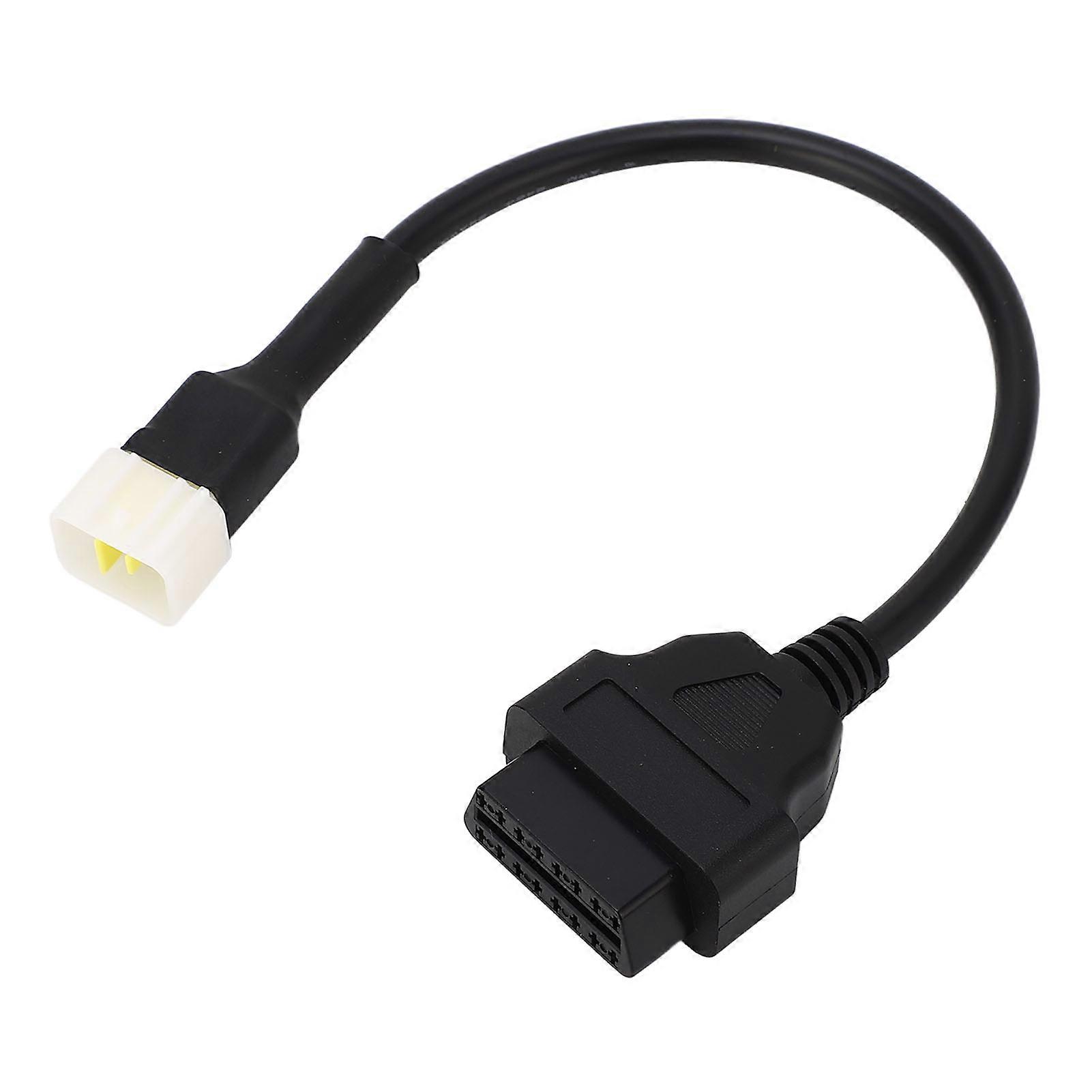 OBD2 Diagnostic Cable 6pin to 16pin OBD Code Reader Scanner Adapter ...